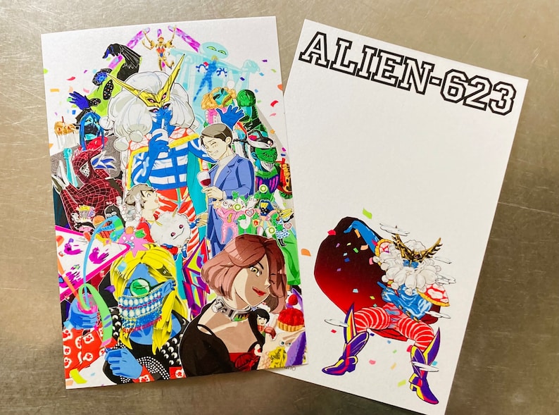 No More Heroes 3 NMH3 Fanart Collection Anthology ALIEN-623 (includes ...