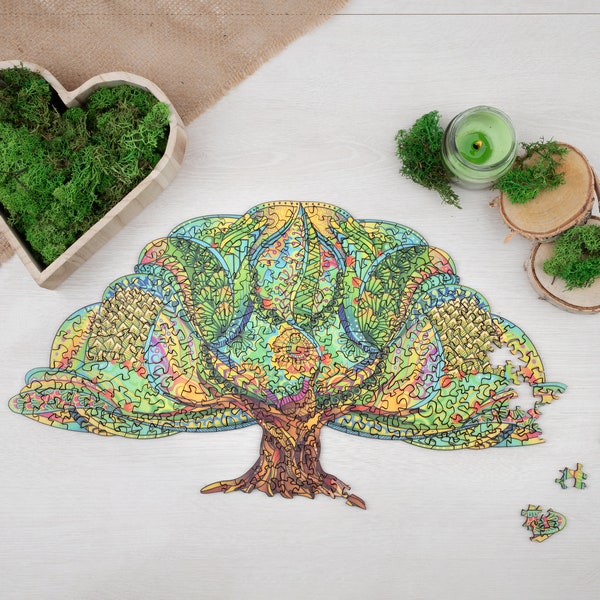 Tree Puzzle - Etsy