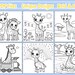 Graceful Giraffe Coloring Pages Unique Safari Fun for Kids and Adults ...