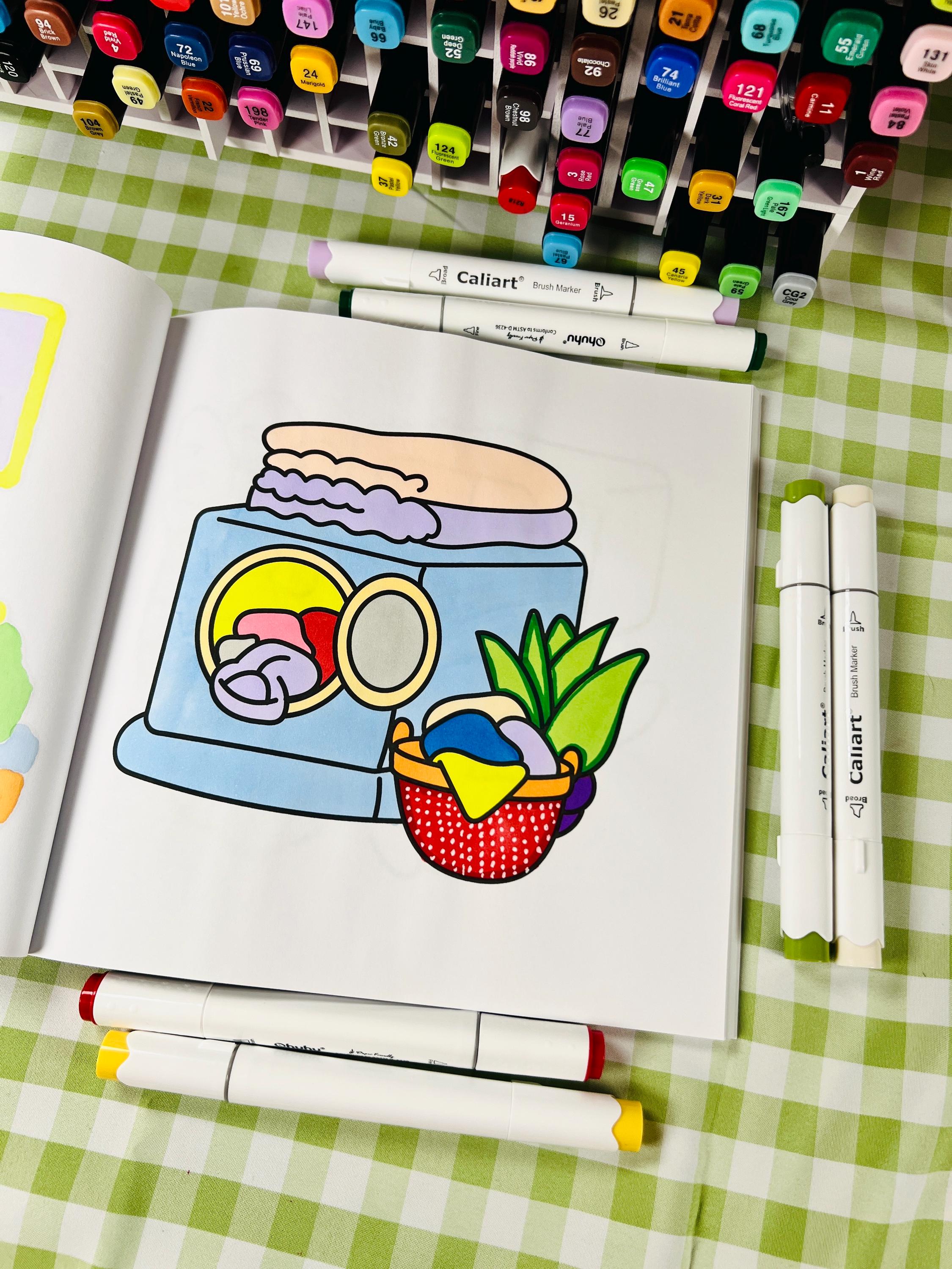 Little House Coloring Pages for Kids and Adults | 50 Coloring Sheets ...