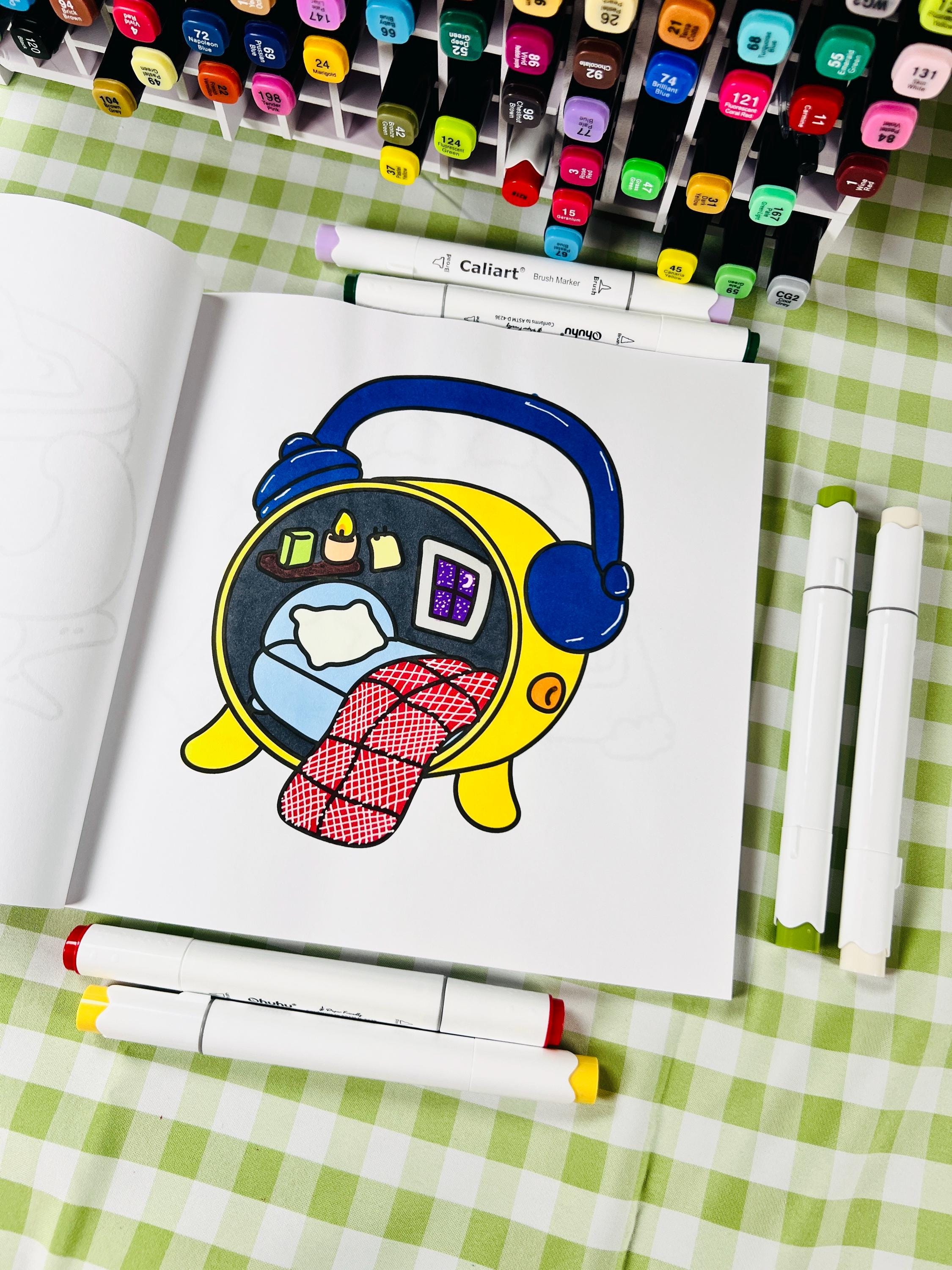 Little House Coloring Pages for Kids and Adults | 50 Coloring Sheets ...