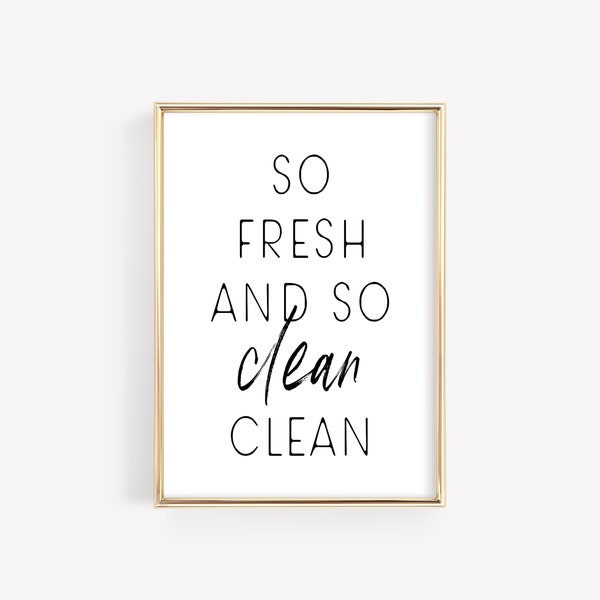 Clean Kitchen Posters - Etsy