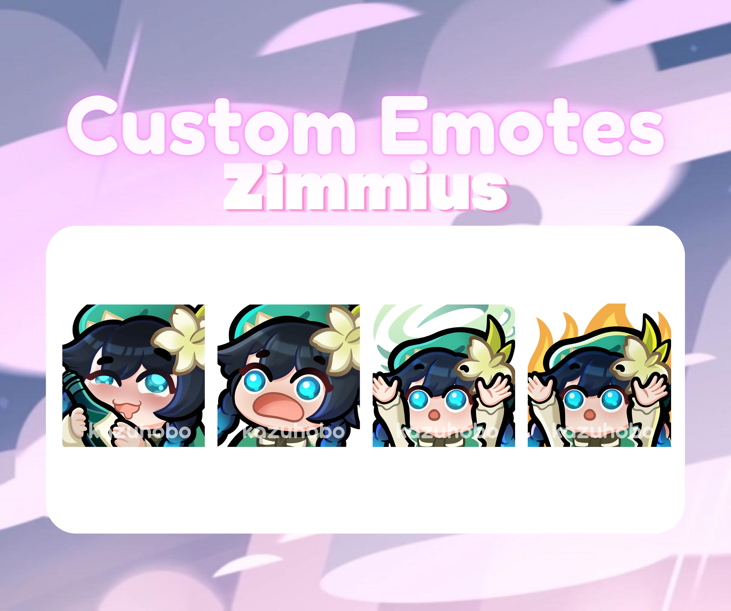 Custom Emotes Badges Stickers Emojis Individual or Set - Etsy
