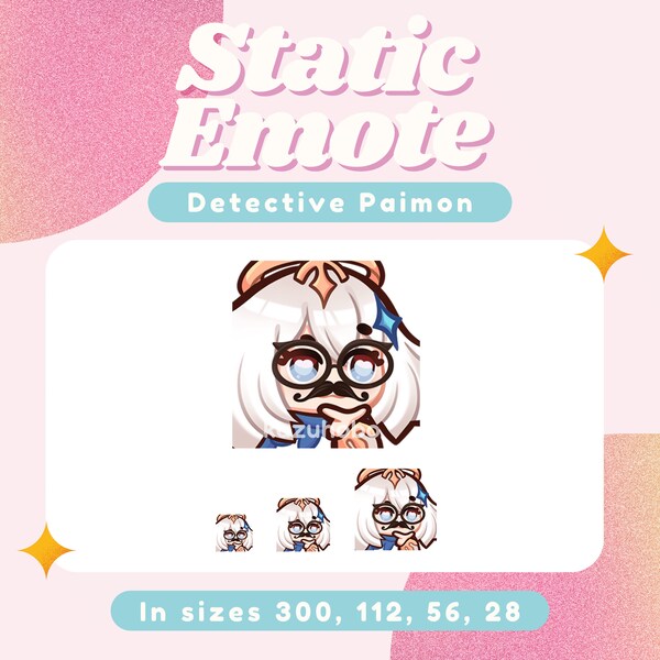 Genshin Emote Stickers - Etsy