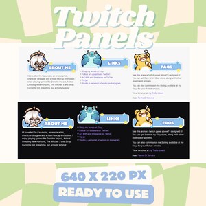 Genshin Twitch Panels, Genshin Impact, Aesthetic, Kawaii, for Streamer ...