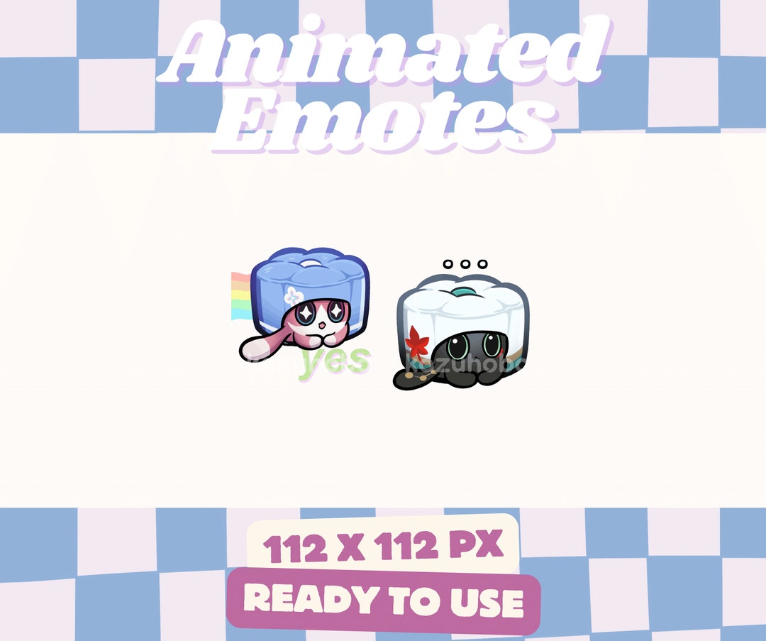 Honkai YES NO Animated Emotes Set, March 7th, Dan Heng, for Twitch ...
