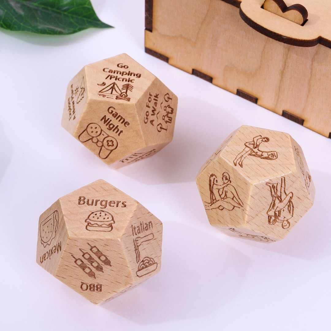 Valentines Day Gift, Date Night Dice, Position Dice, Custom Date Night ...