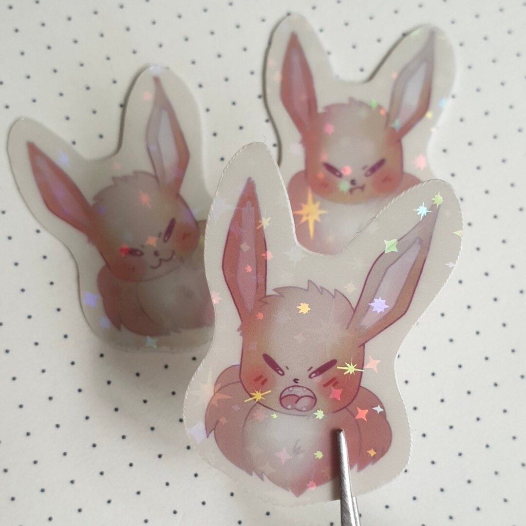 Chibi Sticker Fox Sticker Fennec Fox Fox Baby Eeveelution - Etsy