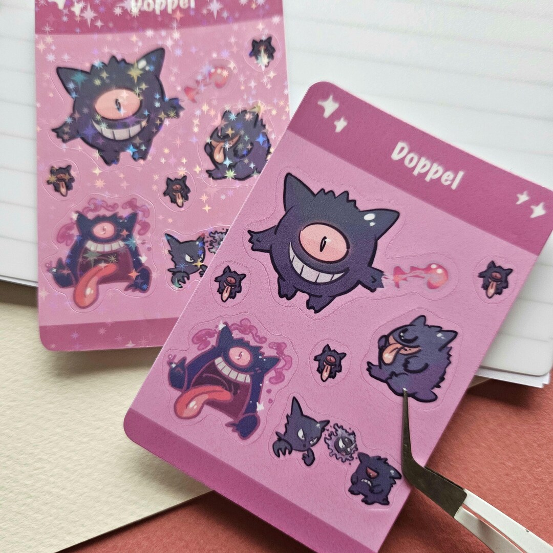 Spooky Cute Stickers Ghost Sticker Sheet Journal Decoration - Etsy
