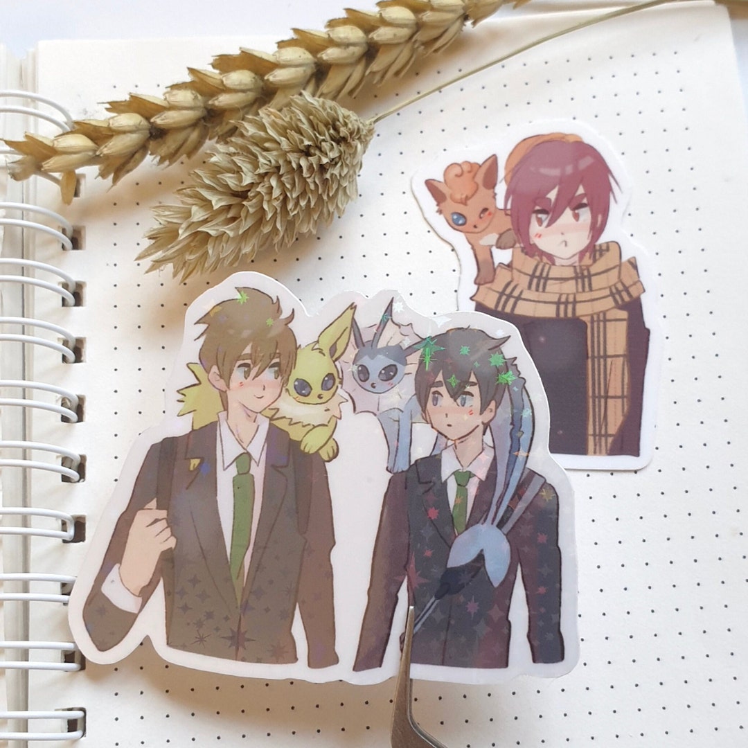 Vinyl Sticker Pack, Anime Sticker Pack, Yaoi, Fox Sticker, Lgbtq ...