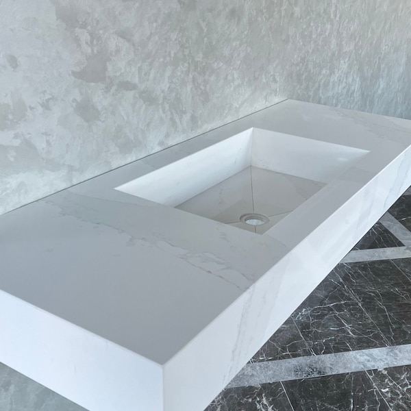 Integrated Sink With Vanity - Etsy