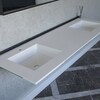 Custom Quartz Countertop, Bathroom Countertop, Vessel Sink, Sink ...