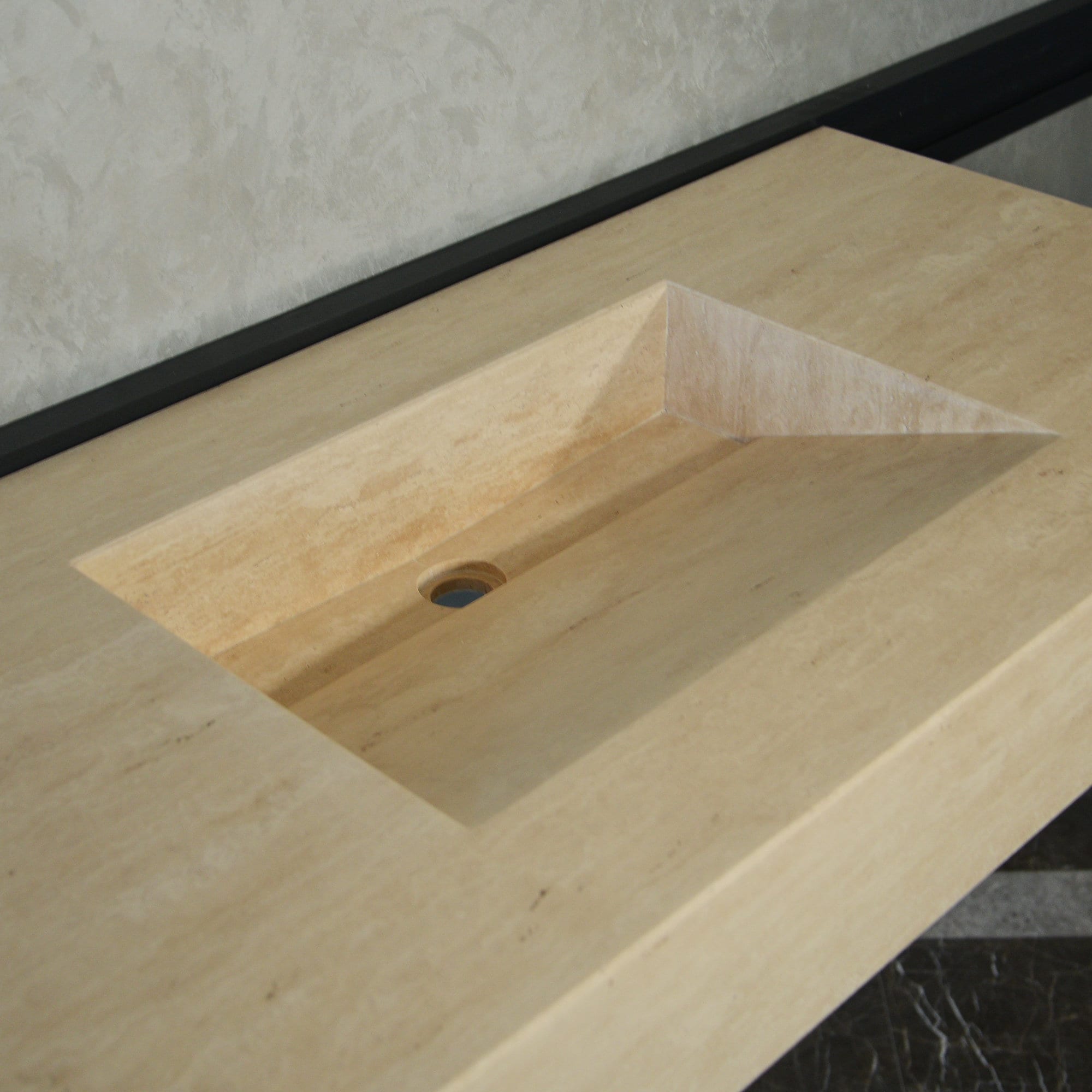 Handmade Travertine Sink, Bathroom Sink, Wash Basin, Handmade Marble ...