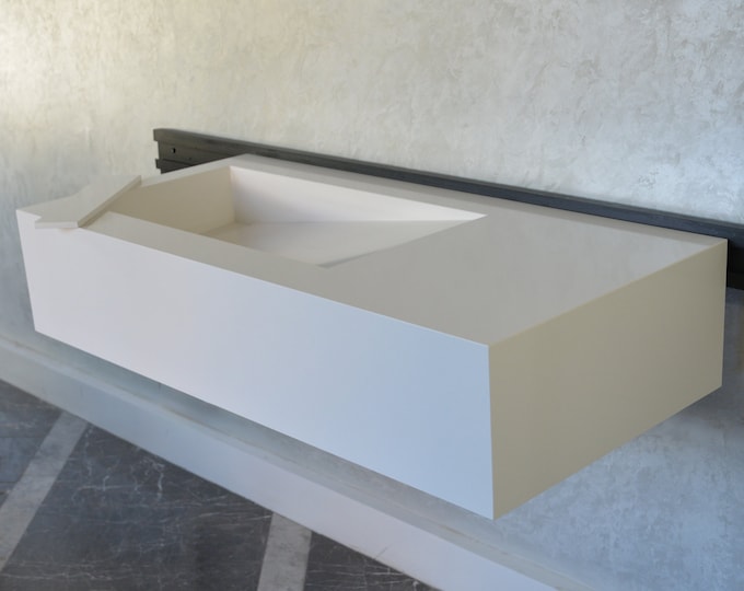 Modern Quartz Countertop With Basin - Etsy Canada