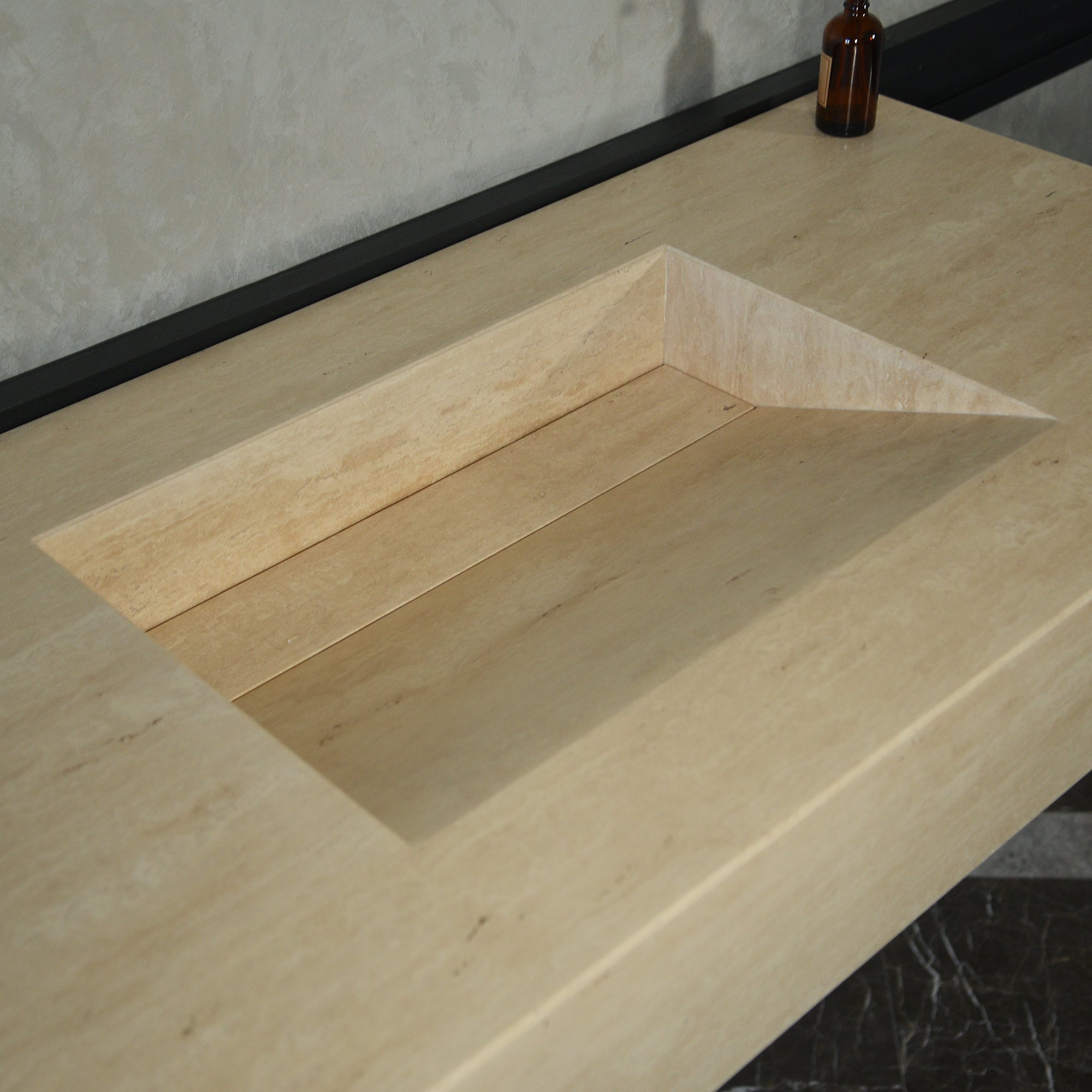 Handmade Travertine Sink, Bathroom Sink, Wash Basin, Handmade Marble ...