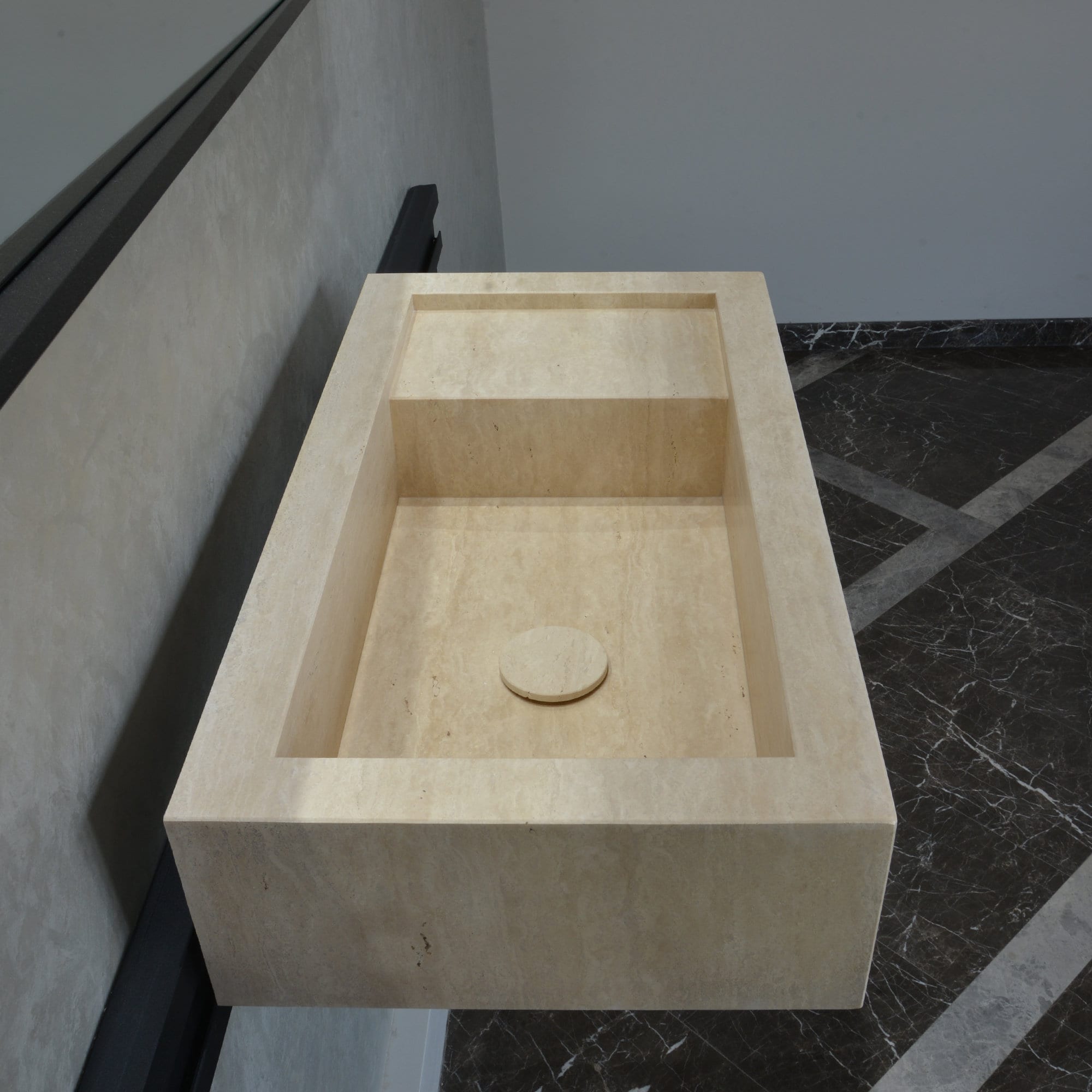 Custom Travertine Sink, Travertine Bathroom Sink, Custom Travertine ...