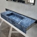 Custom Made Precious Sodalite Bathroom Sink, Kitchen Sink, Marble Look ...