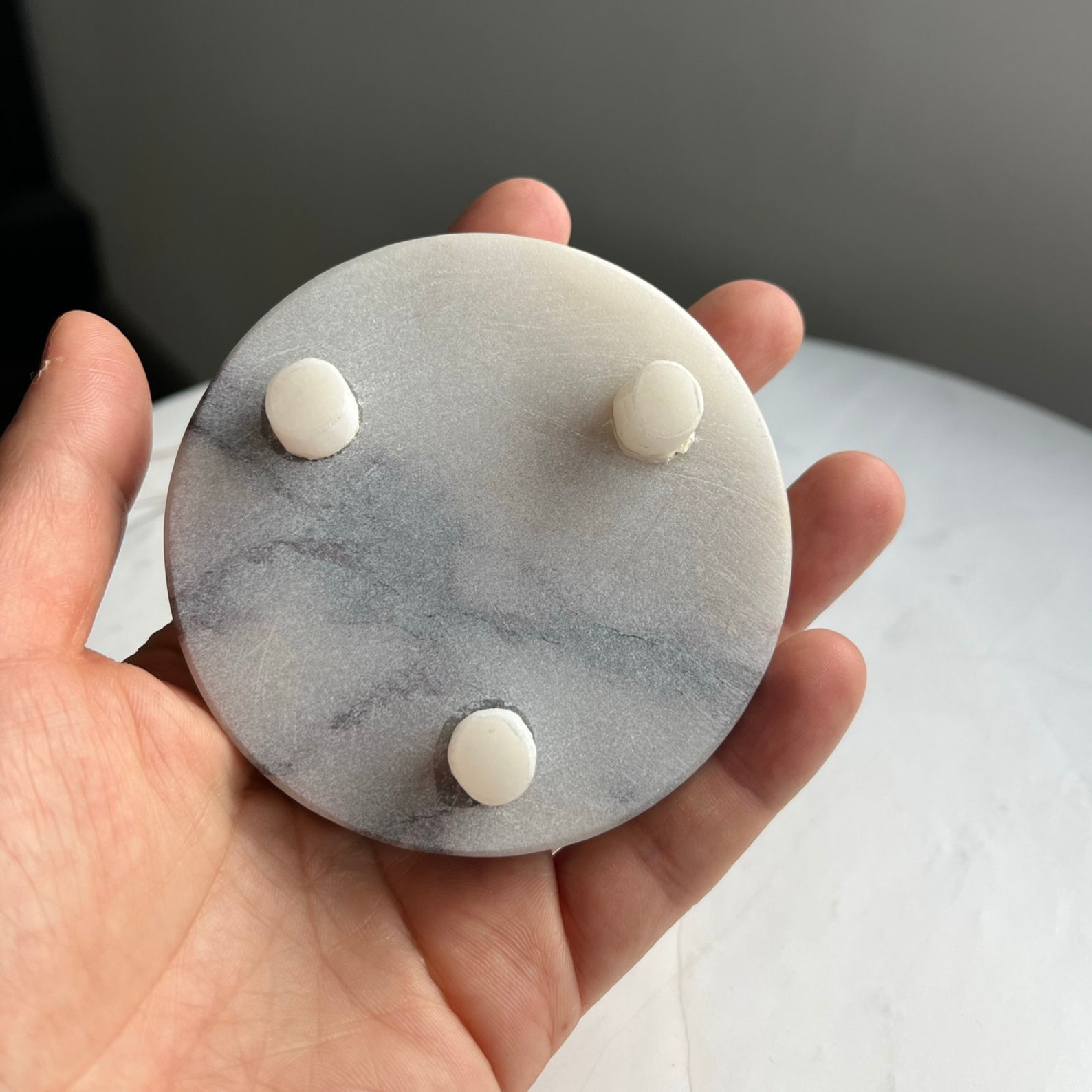 Calacatta Viola Marble Drain Cap: Decorative Sink Cover (3.15" Inch) - Etsy