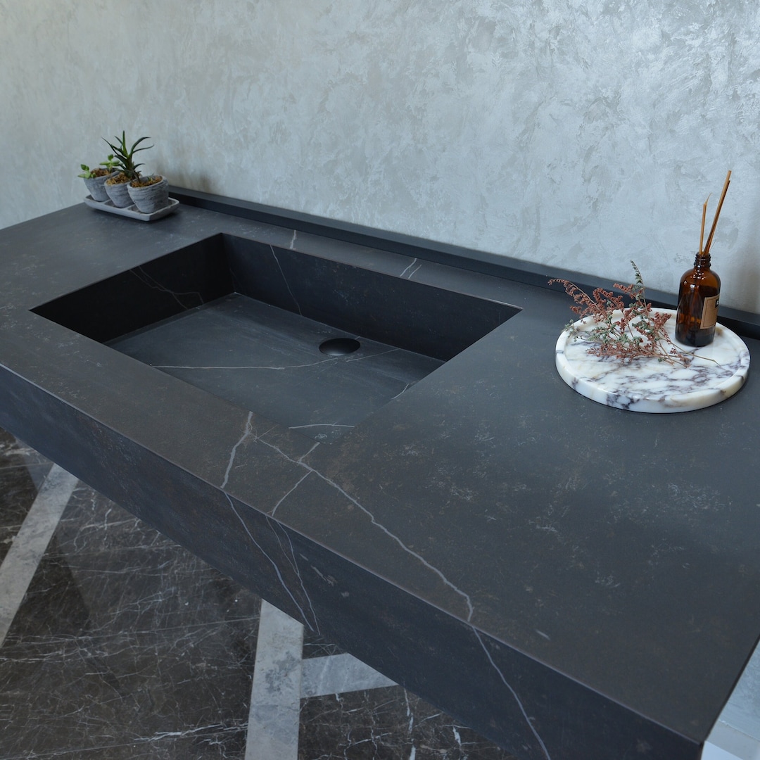 Custom Made Dekton Kelya Sink, Handmade Custom Sink, High Engineered ...