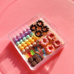 Handmade Miniature Snack Box Polymer Clay and Resin - Etsy