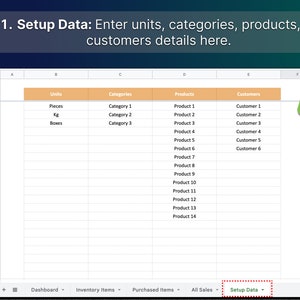 Inventory Tracker Spreadsheet | Google Sheets | Stock Tracking ...