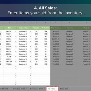Inventory Tracker Spreadsheet Google Sheets Stock Tracking Inventory ...