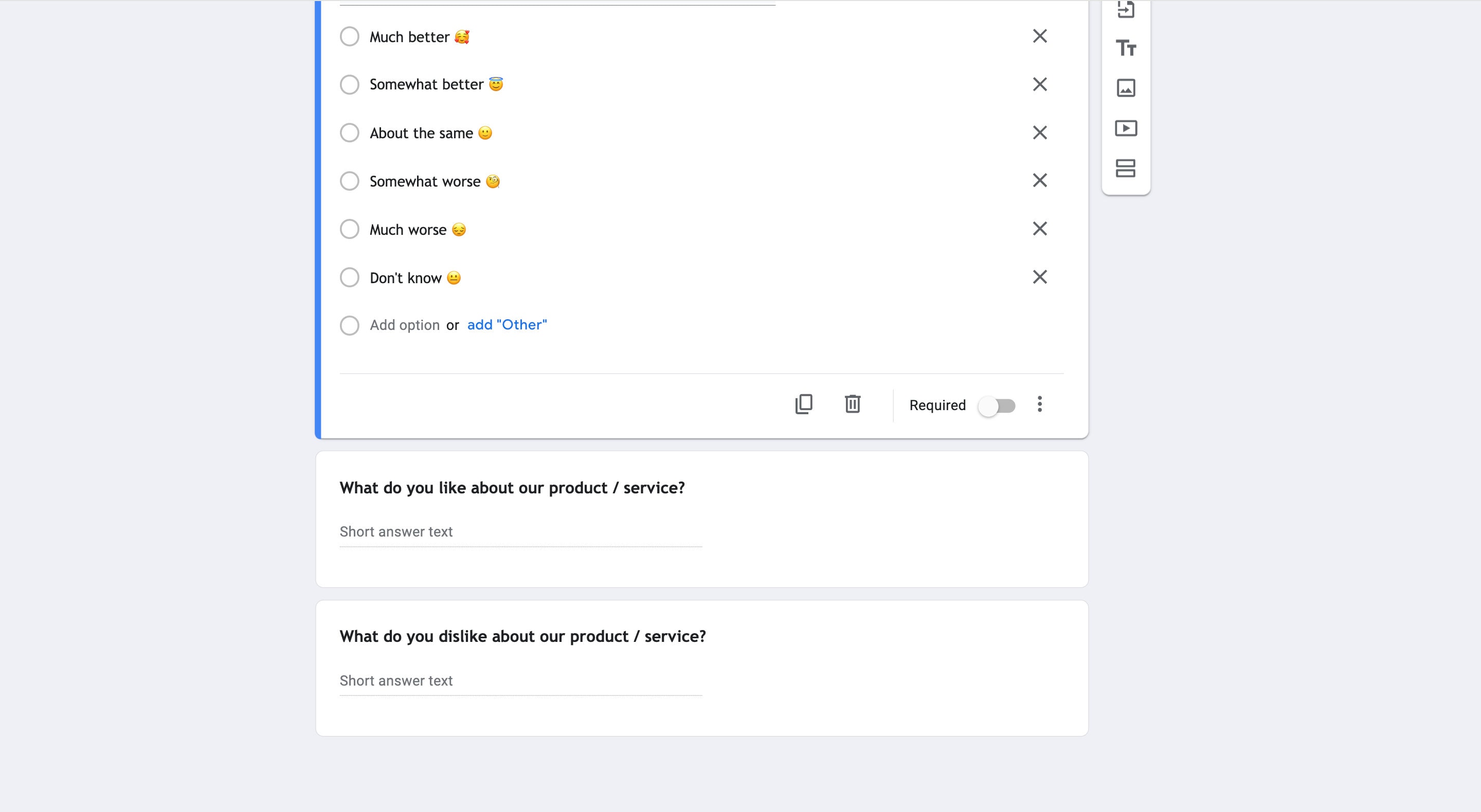 Customer Satisfaction Feedback Survey Template | Google Forms | Gather ...