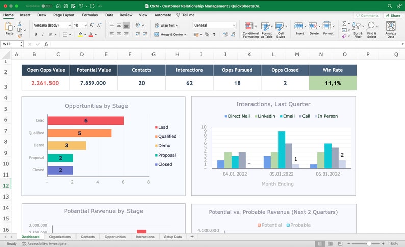 CRM Excel Template | Client Tracker Spreadsheet | Customer Relationship ... CRM Excel Template | Client Tracker Spreadsheet | Customer Relationship ...