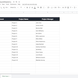 Issue Tracker Template | Google Sheets | Track Project Management ...
