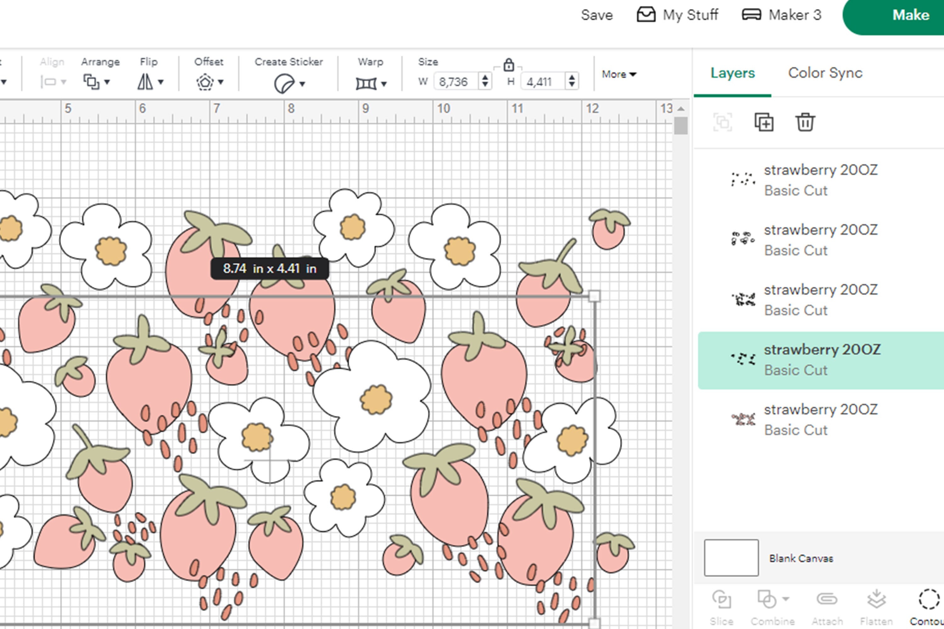 Strawberry Libby Svg, Strawberry Libbey Glass Wrap, Strawberry Daisy ...