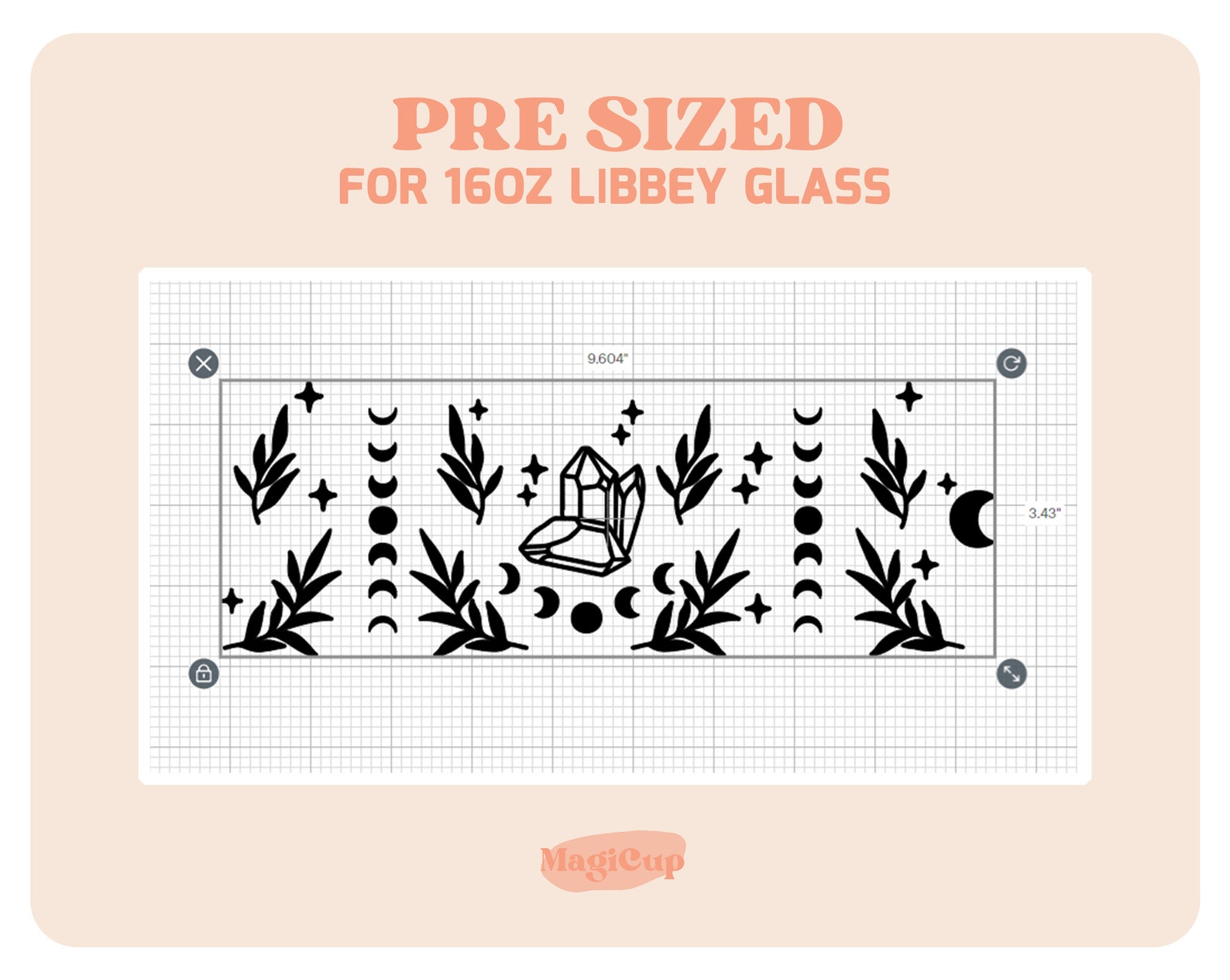 Libbey Glass Svg, Beer Can Glass Template, Boho Glass Can Svg, Can ...