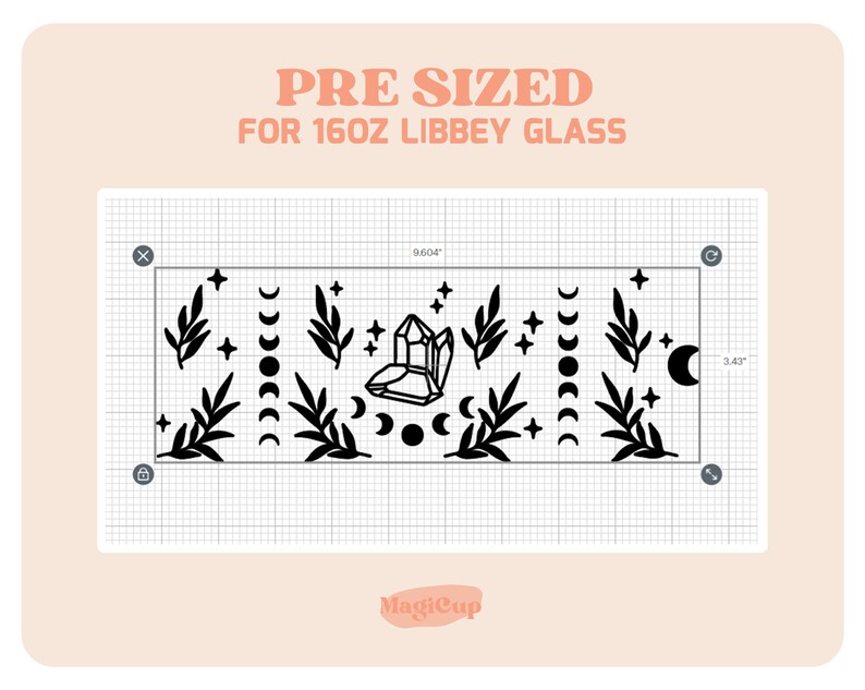 Libbey Glass Svg, Beer Can Glass Template, Boho Glass Can Svg, Can ...