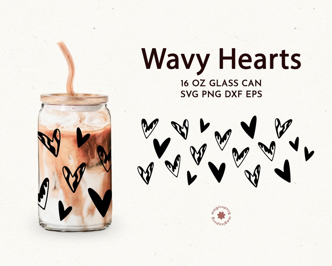 Beer Can Glass Svg, Libbey Glass Svg, Heart Glass Can Svg, Libby Glass ...