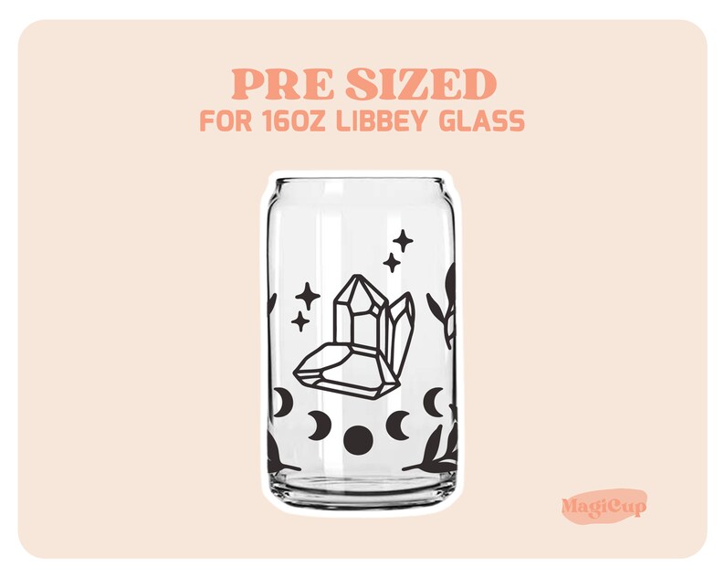 Libbey Glass Svg Beer Can Glass Template Boho Glass Can Svg - Etsy