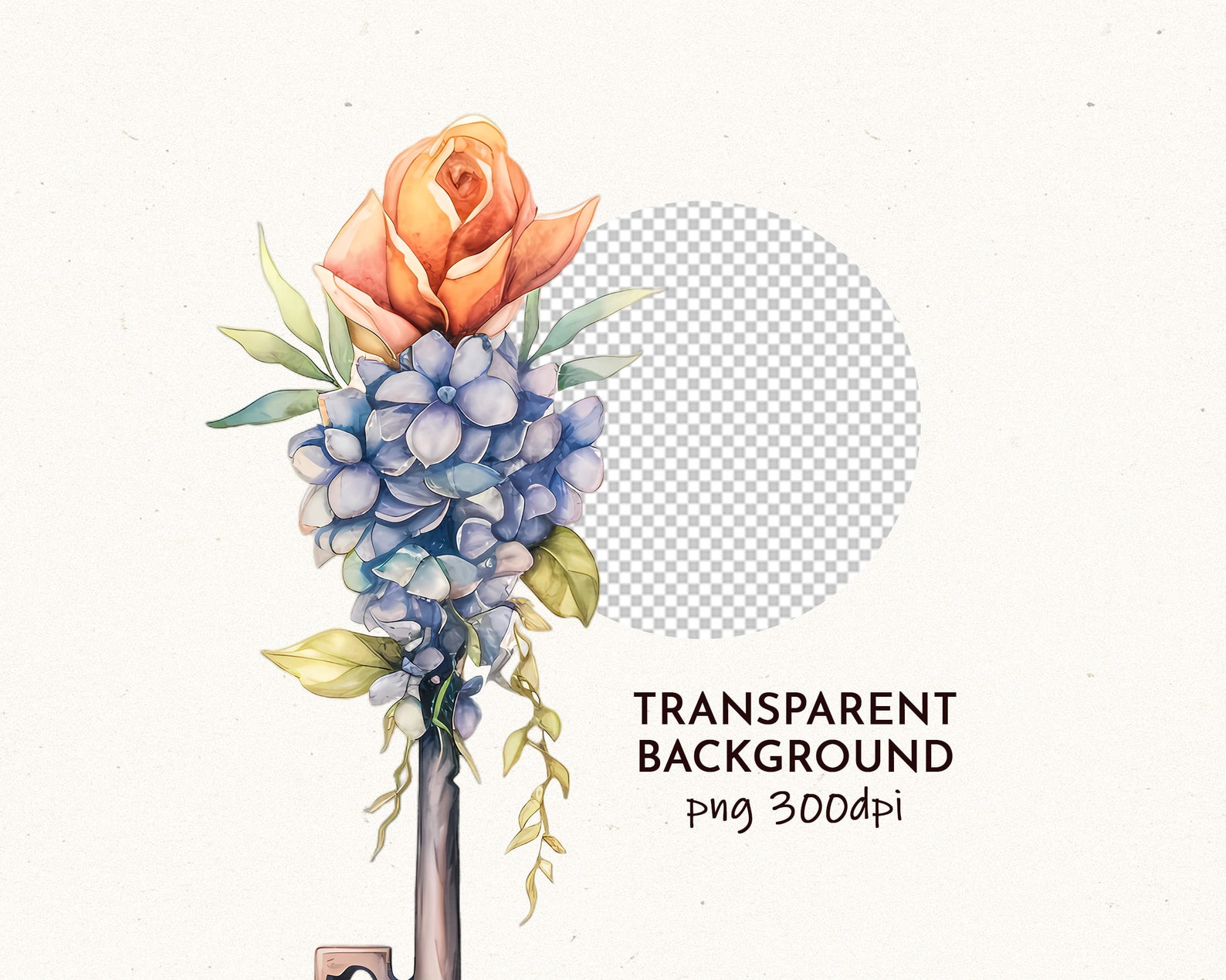 Magic Key Clip Art, Watercolor Key Clipart, Keys With Wings Clipart ...