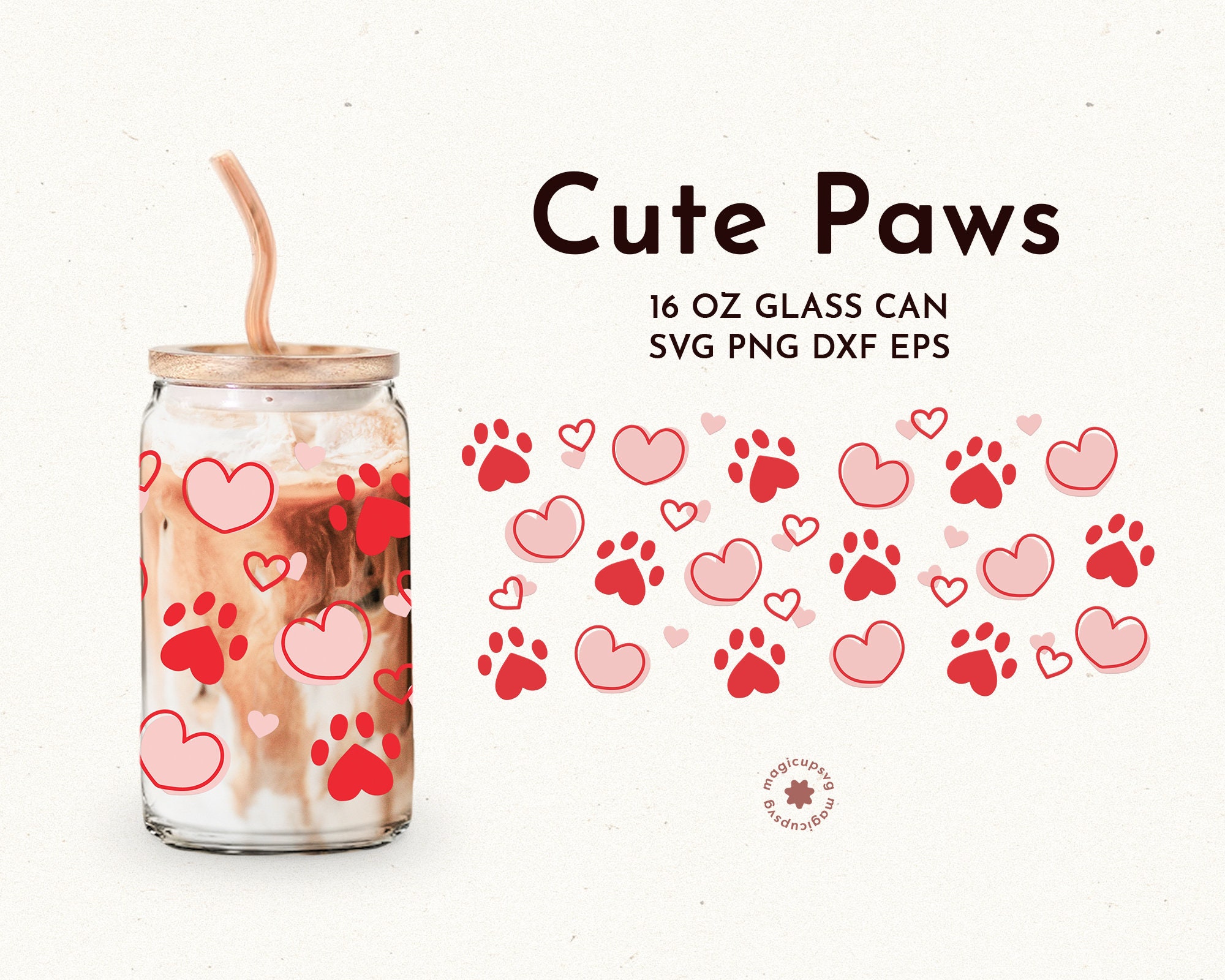 Libbey Glass Svg Can Glass Wrap Svg Valentines Beer Can - Etsy