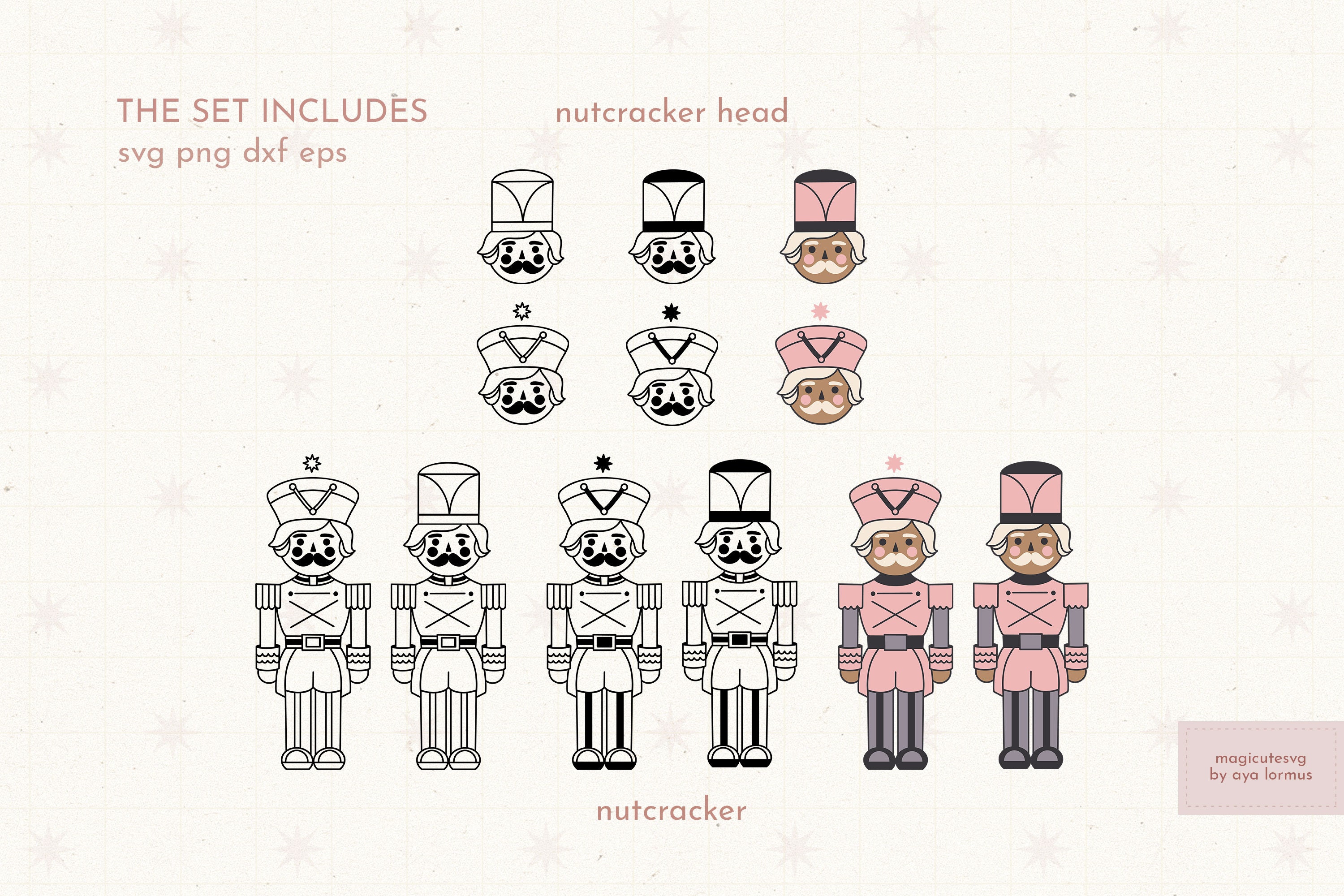 Nutcracker SVG Nutcracker Face Svg Nutcracker Ballet Svg - Etsy