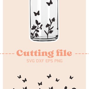 Libbey Glass Svg, Beer Can Glass Svg, Glass Can Svg, Wildflower Svg ...