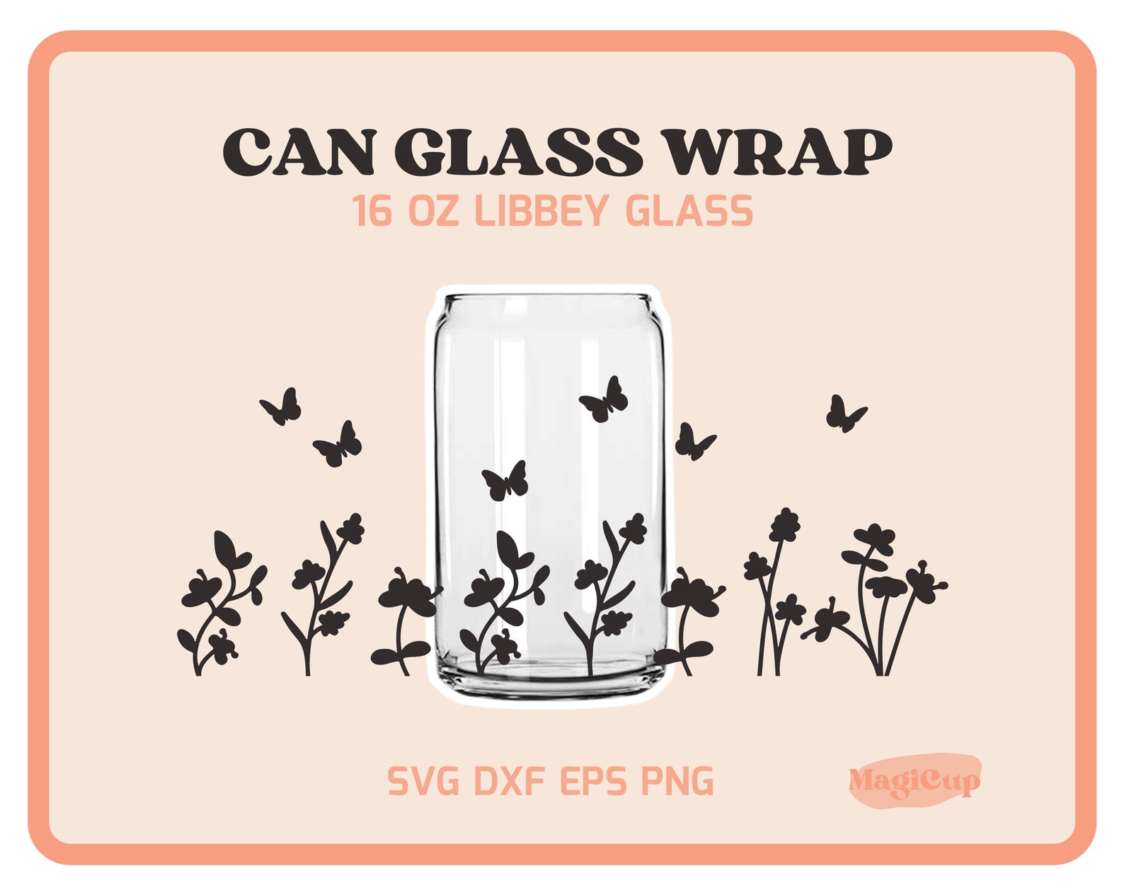 Libbey Glass Svg Beer Can Glass Svg Glass Can Svg - Etsy