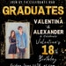 Double Graduation Invitation Graduation Invitation Bsn Graduation ...