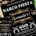 Narco Invitation Narco Party Narco Themed Party Narco Birthday ...
