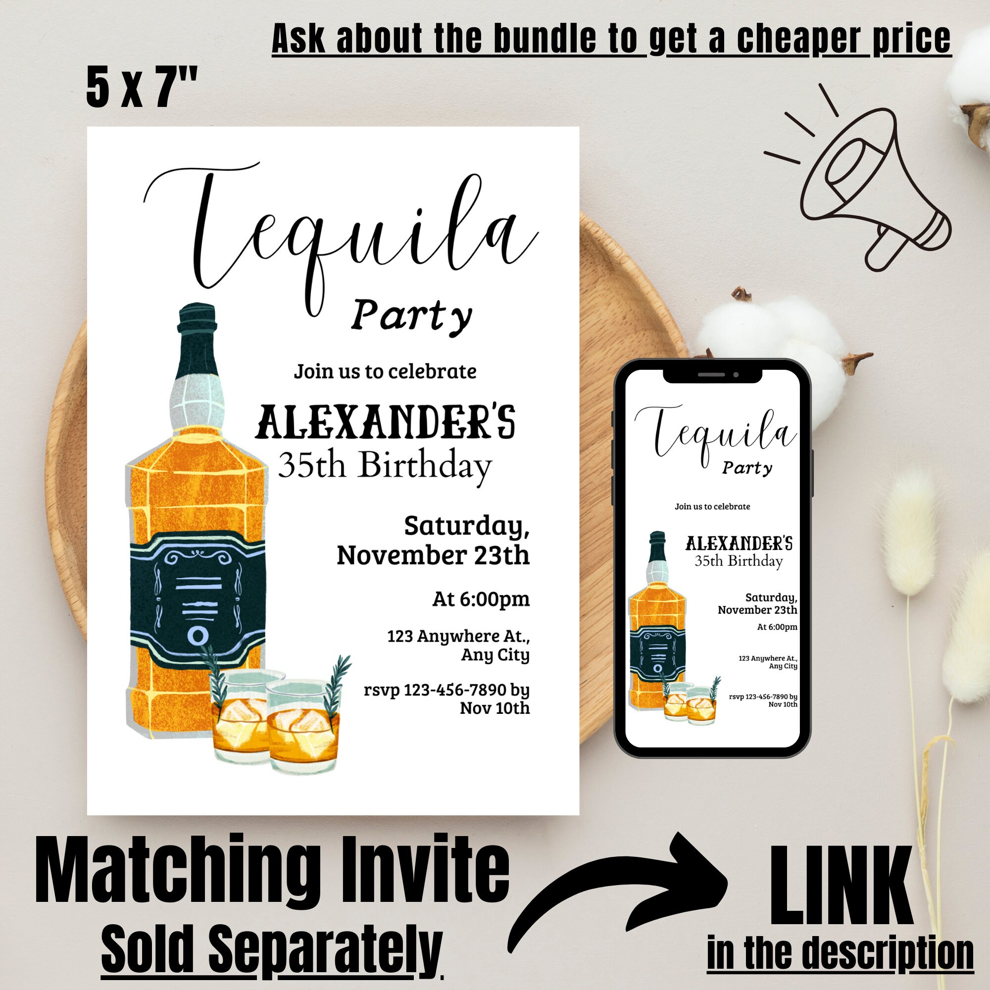 Tequila Party Decorations Tequila Birthday Sticker 30th - Etsy