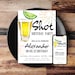Shot Party Invite Tequila Birthday Invitation 32nd Birthday Invitation ...