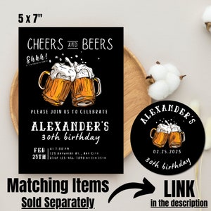 Beer Birthday Banner Happy Birthday Banner 60th Birthday - Etsy