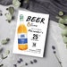 Beer Birthday Invitation Beer Themed Invitations 25th Birthday Him 25th ...