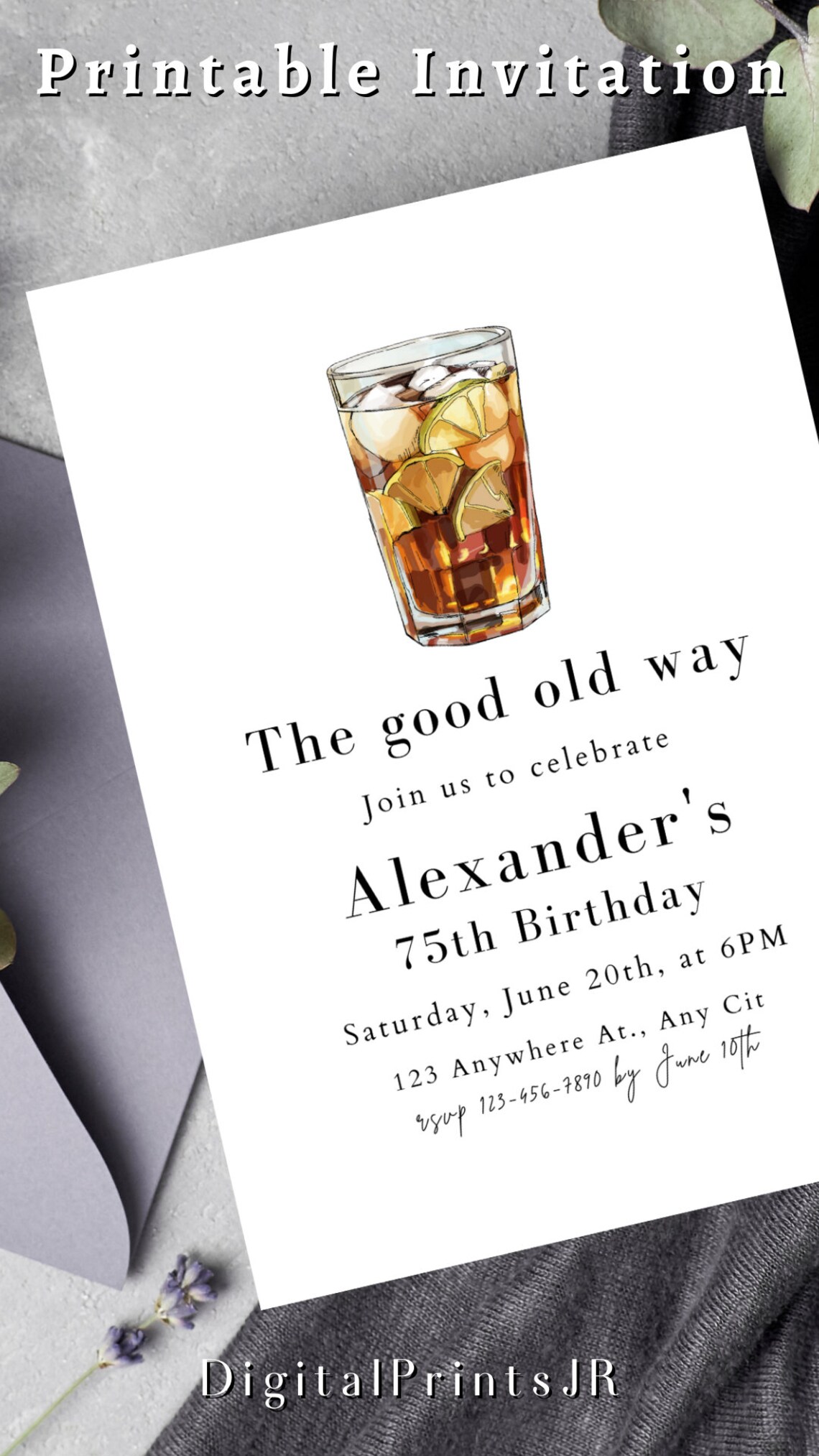Old Coca Cola Invitation Classic Birthday Invitation 60th - Etsy