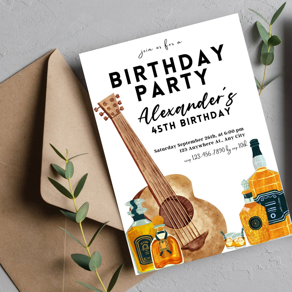 Tequila Party Invitation Mobile Tequila Party Invitation Tequila ...