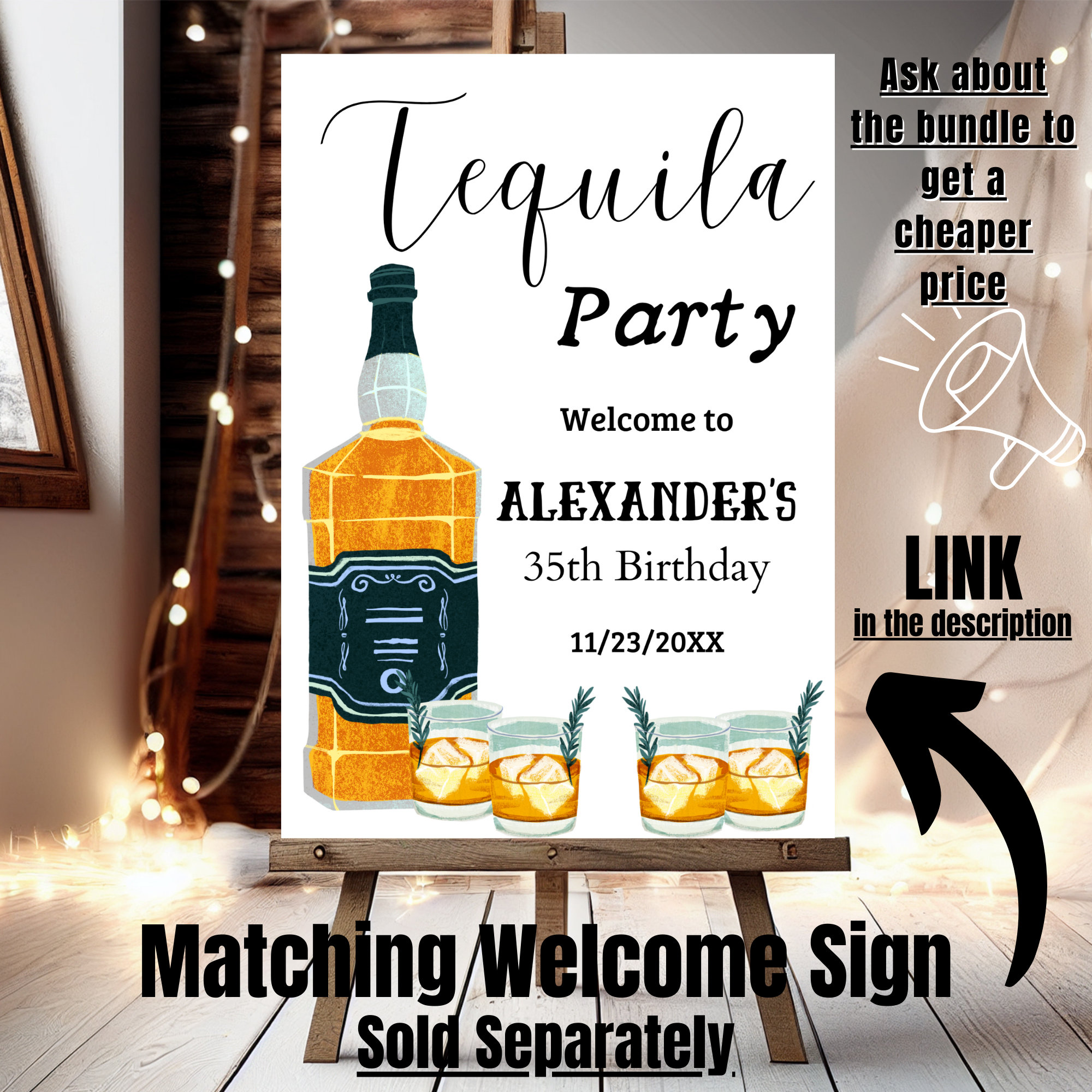 Tequila Party Decorations Tequila Banner Tequila Birthday Banner 30th ...