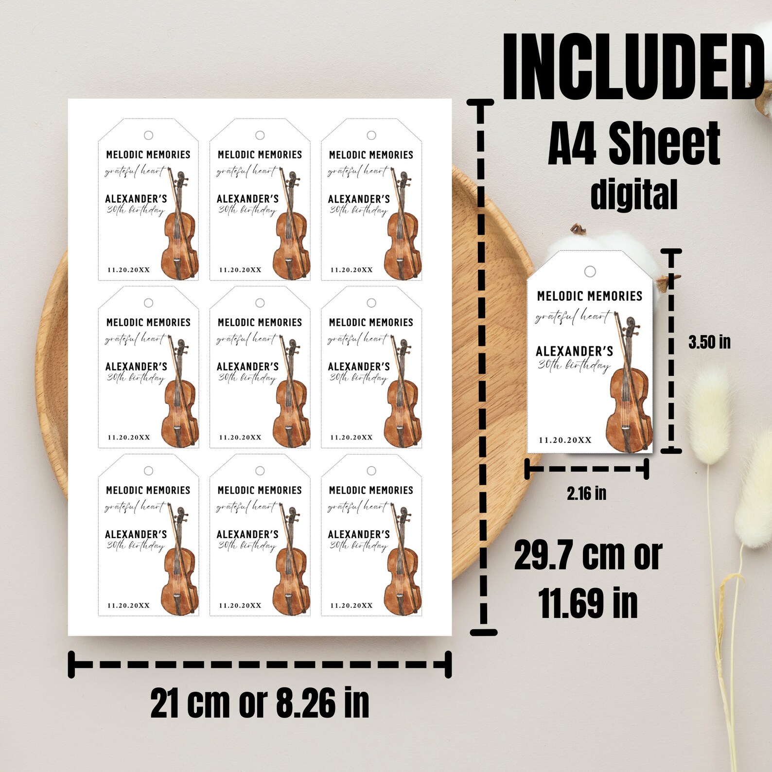 Violin Birthday Invitation Violin Invitation Instrument Invitation ...