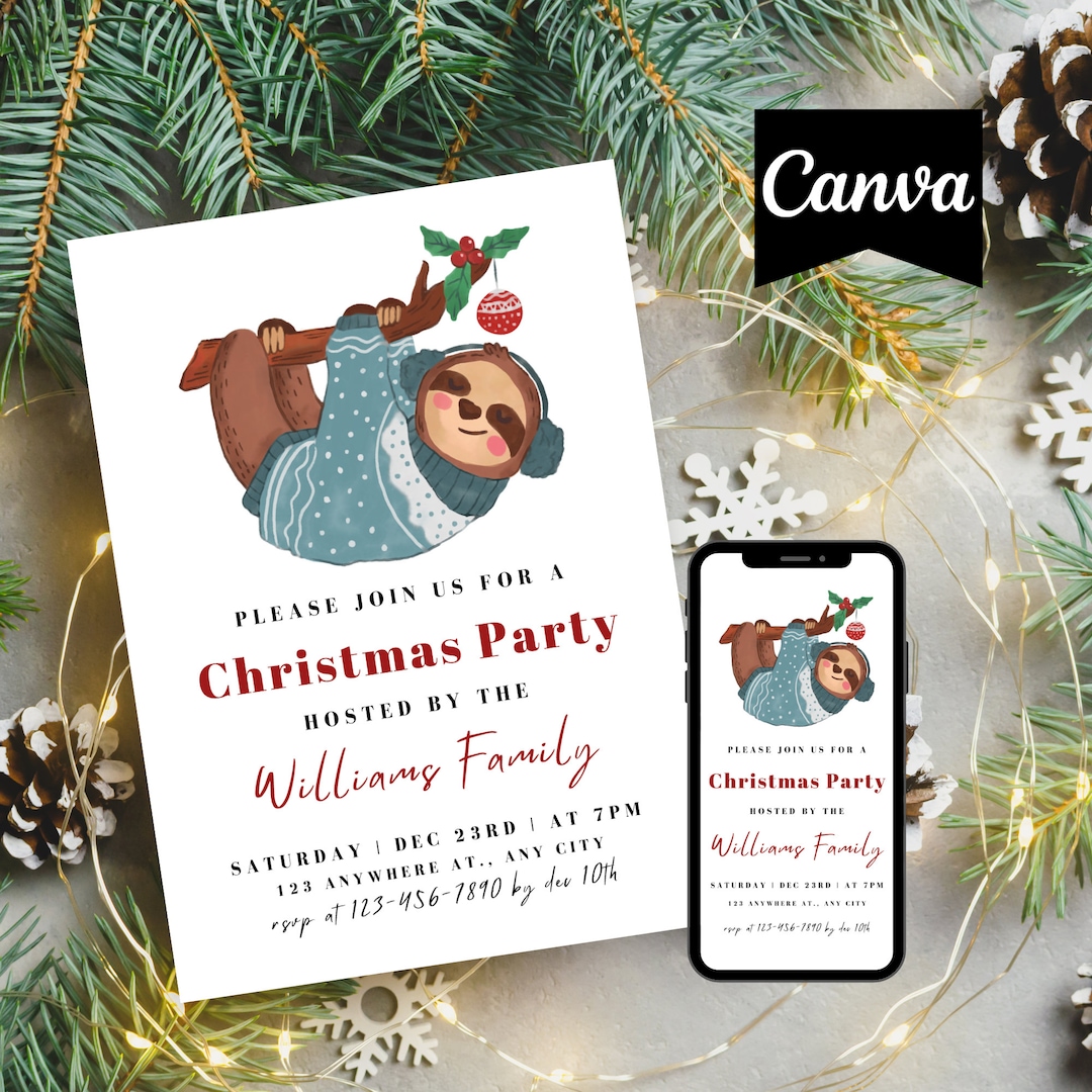 Email Christmas Party Invitation Evite Christmas Invitation Christmas ...
